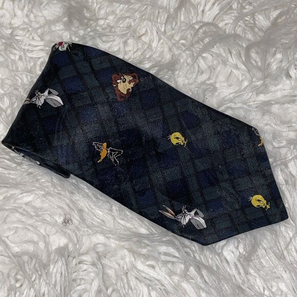 Warner Bros. | Accessories | Looney Tunes Neck Tie 0 Polyester Vintage ...